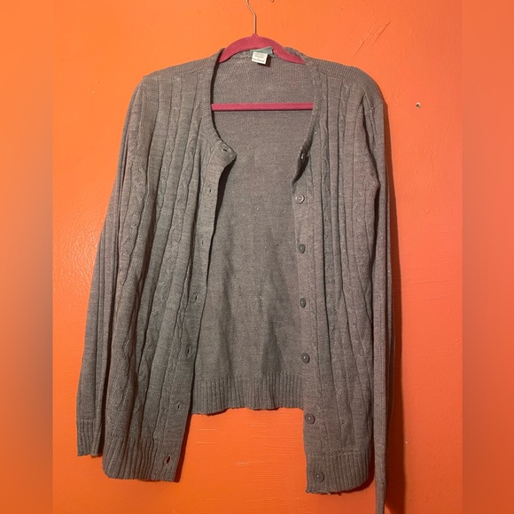 Sara Morgan | Sweaters | Sara Morgans Grey Cardigan | Poshmark